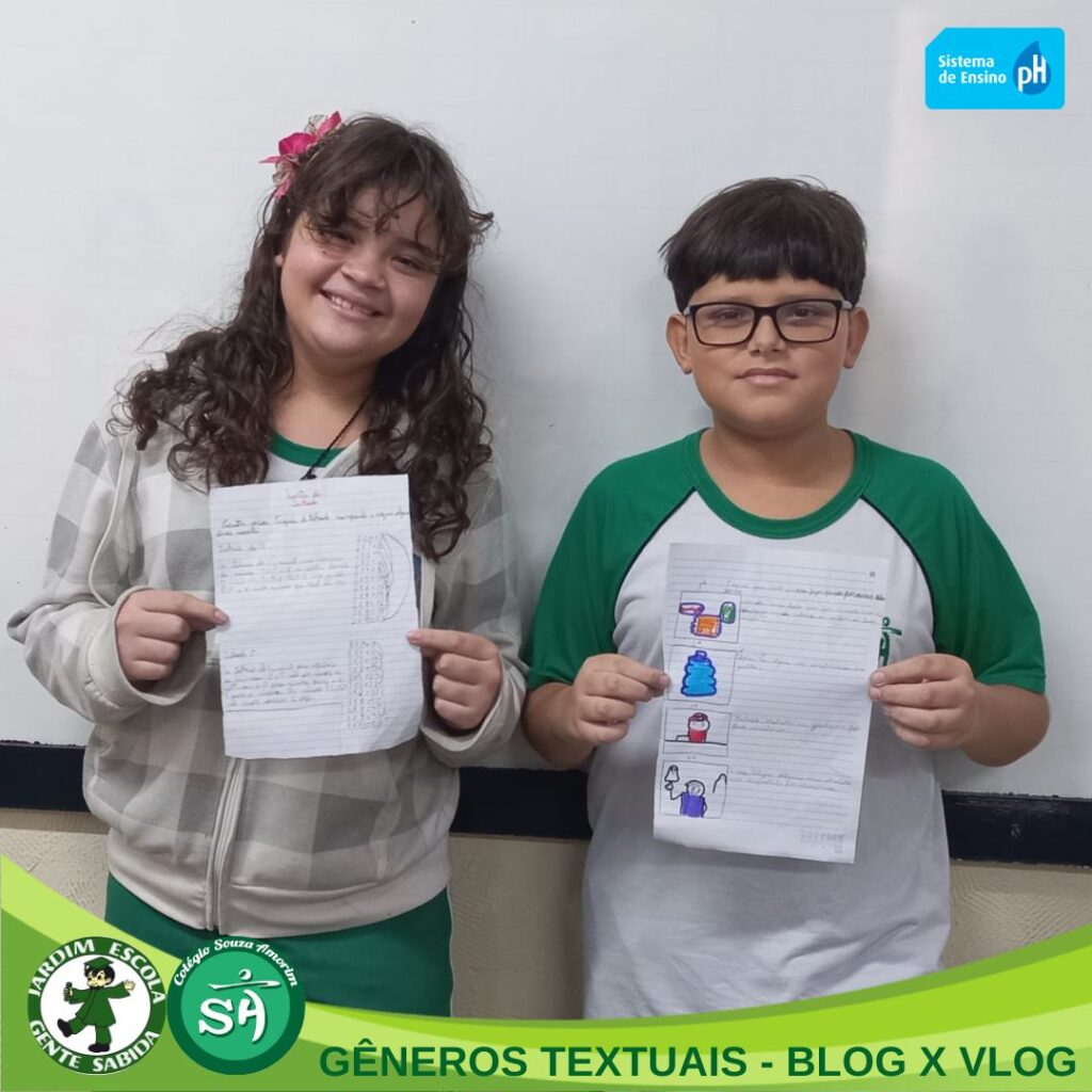 GÊNERO TEXTUAIS – BLOG X VLOG – Centro Educacional Souza Amorim